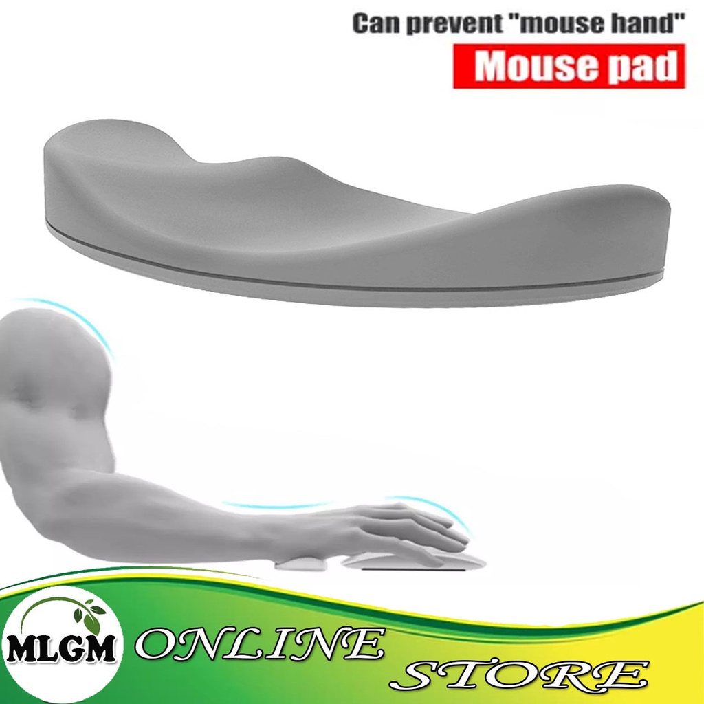 Ergonomic Mouse Palm Pad Wrist Rest Pad Comfortable Mouse Wrist Rest ...