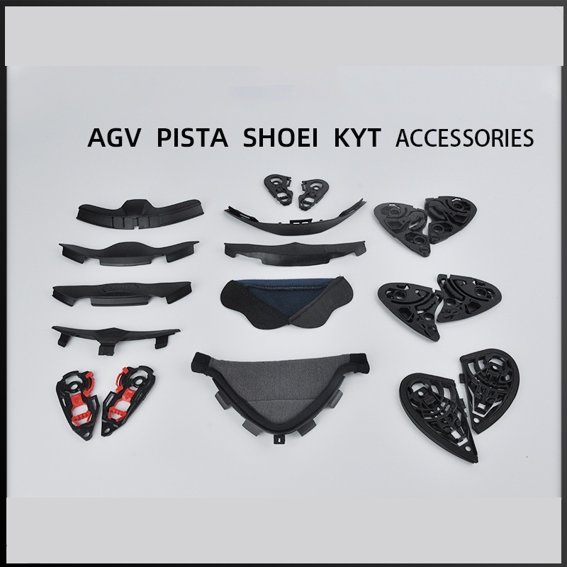 AGV PISTA KYT SHOEI Z7/X14/Z8 Helmet Accessories Lining Chin Net Nose ...