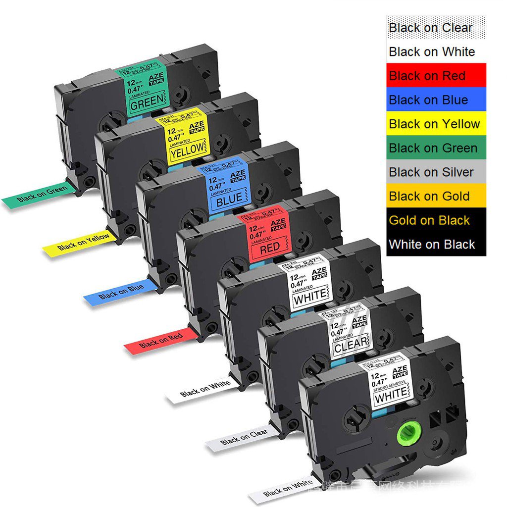 TZE-231 TZE231 TZ-231 TZ231 Standard Laminated Label Maker Tape ...