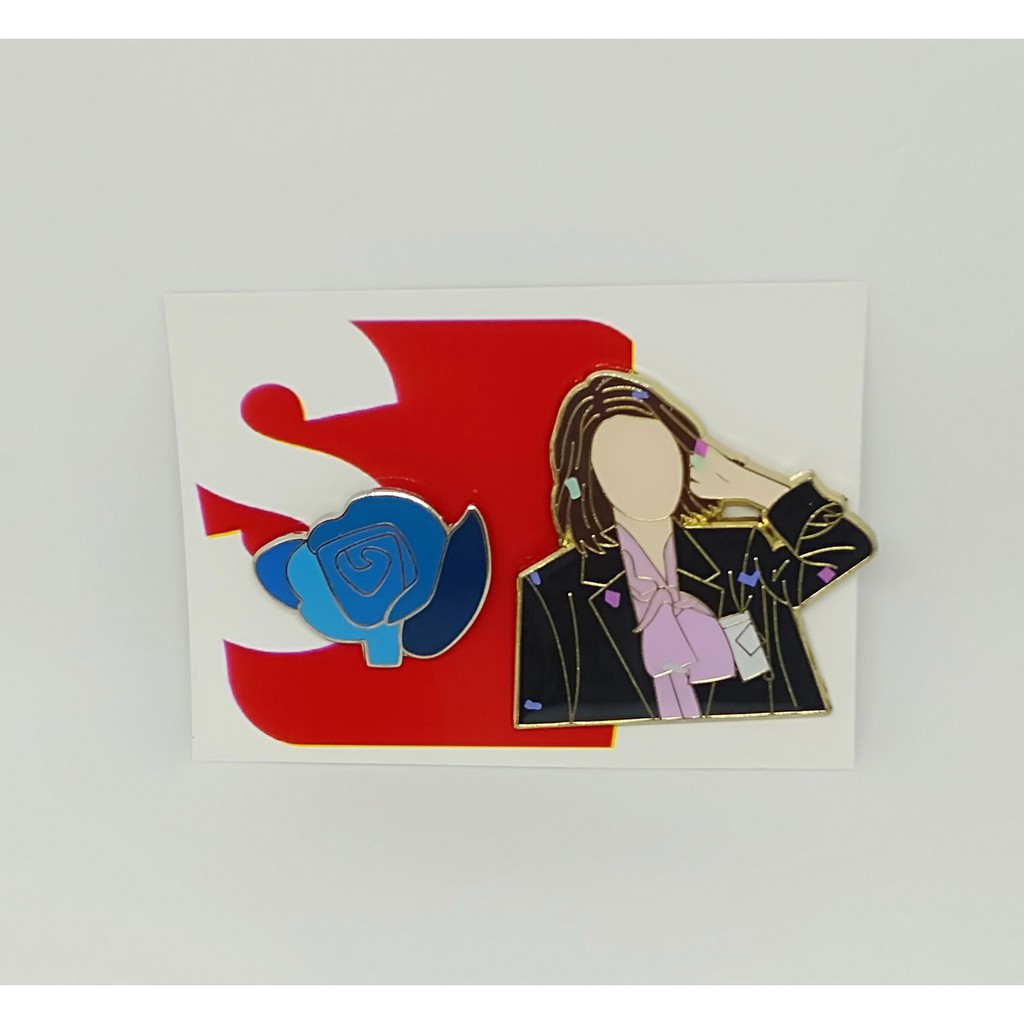 IU METAL BADGE BUNDLE (PALETTE/BLUEMING ROSE) | Shopee Philippines