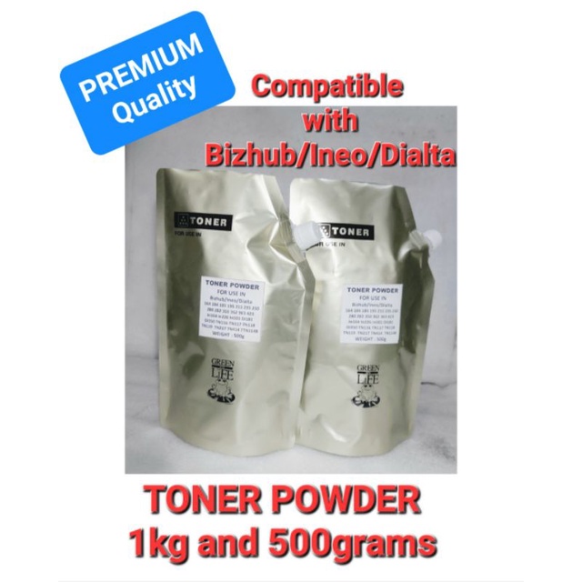 Bizhub Ineo Toner Refill Powder for Use Compatible with model 164 165 ...