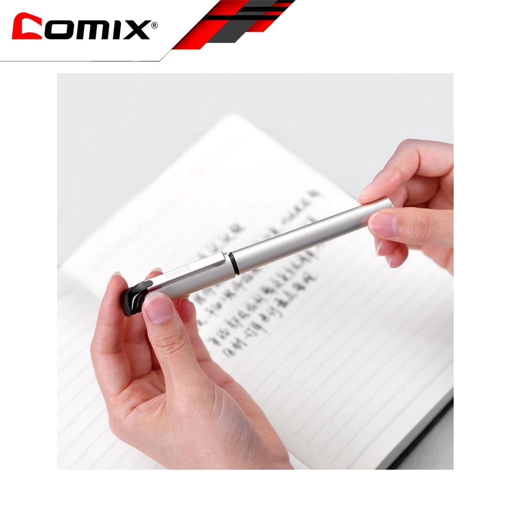 Comix GP518 Big Capacity Sign Pen, 1mm, Black 1pc | Shopee Philippines
