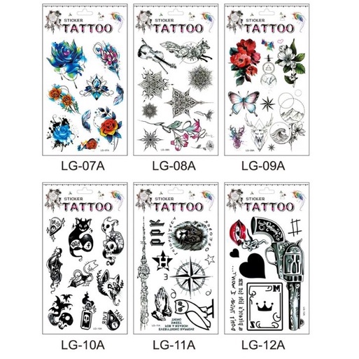 Tattoo tattoo sticker waterproof long lasting Magic tattoo Temporary ...