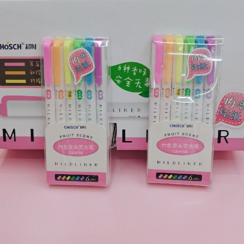 Chosch(CS-H758) Sugar Pastel Color Highlighter Set | Shopee Philippines