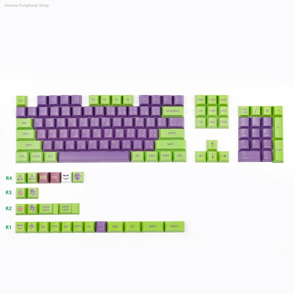 Clown keycap Dye-Sublimation PBT Material Cherry profile Mechanical ...