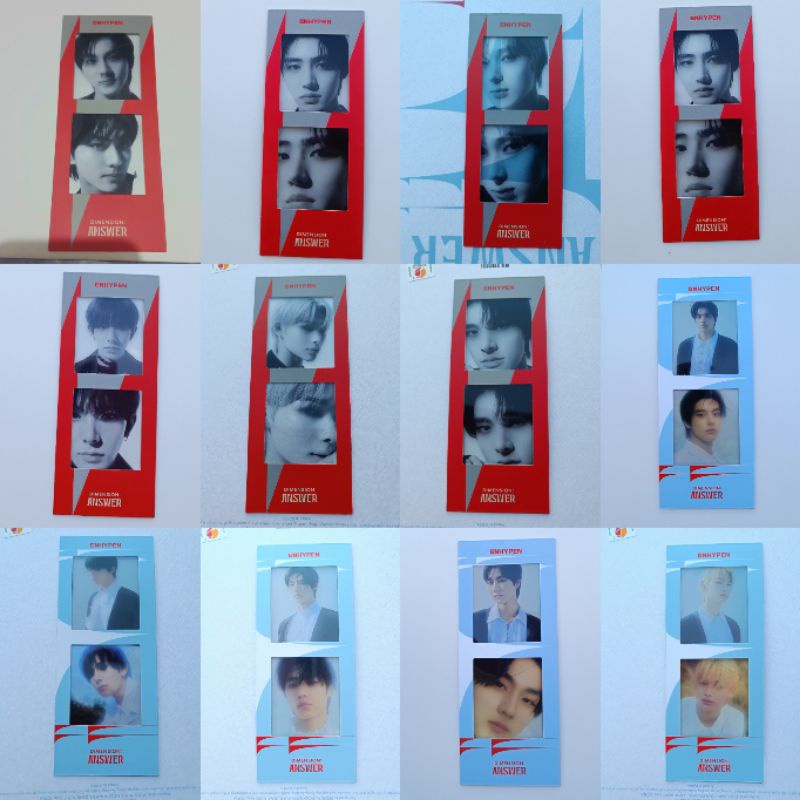 ONHAND ENHYPEN ANSWER OFFICIAL BOOKMARKS BOOKMARK | Shopee Philippines