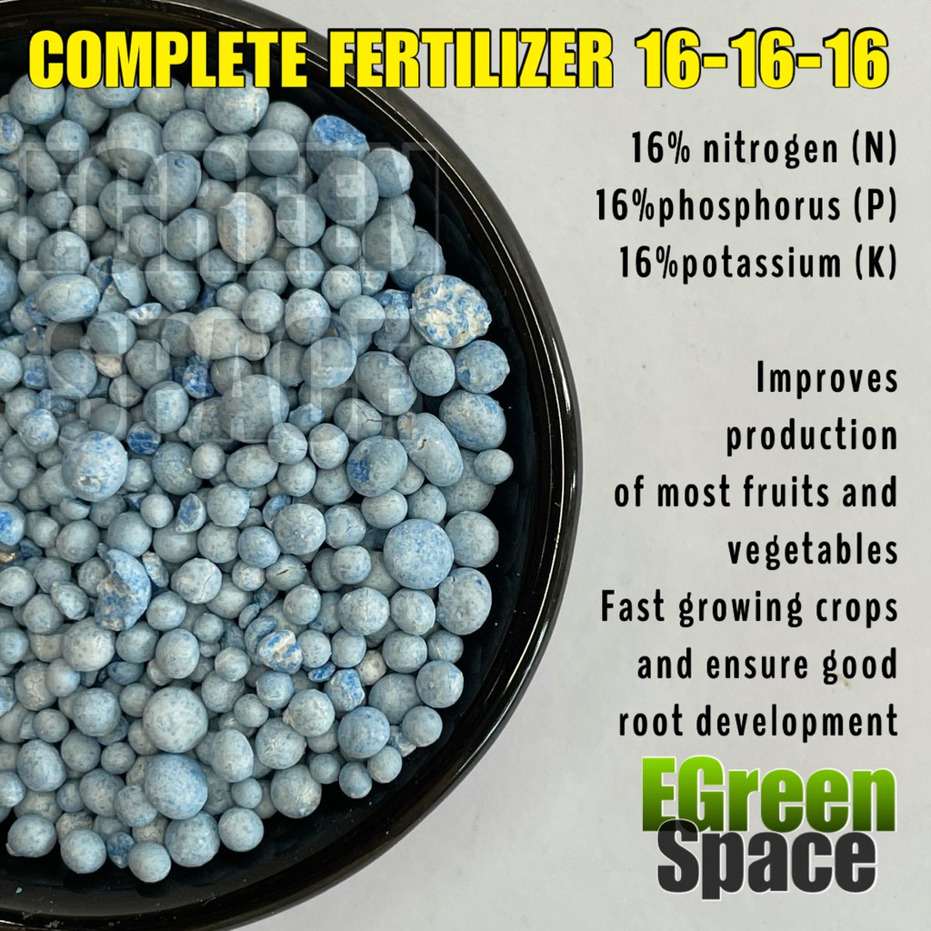 Complete Triple 16 (1KILO) - Nitrogen 16%, Phosphorus 16% and Potassium ...