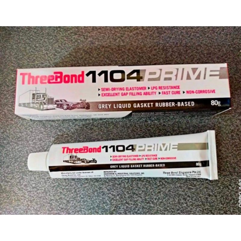 THREE BOND 1104 GASKET MAKER NEO LIQUID GASKET THREEBOND 80g GREY ...