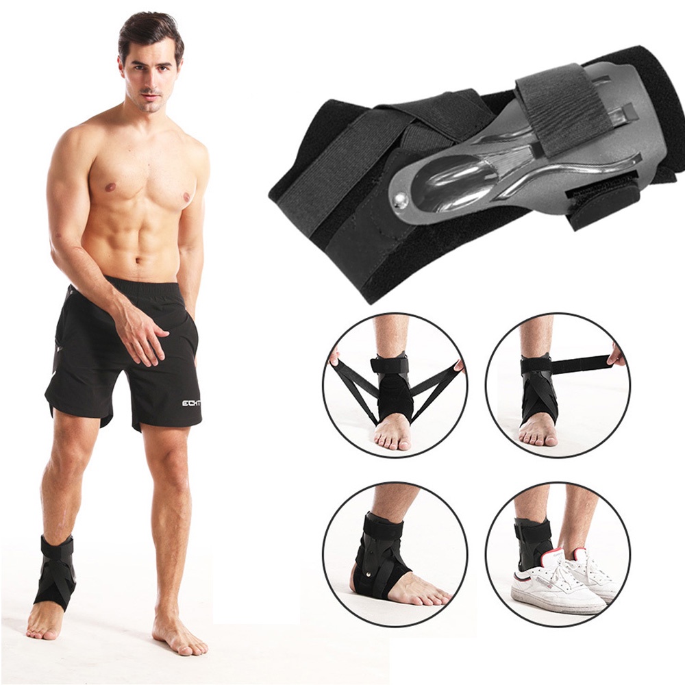 Adjustable Foot Protector Sprain Orthosis Ankle Joint Fixed Brace ...