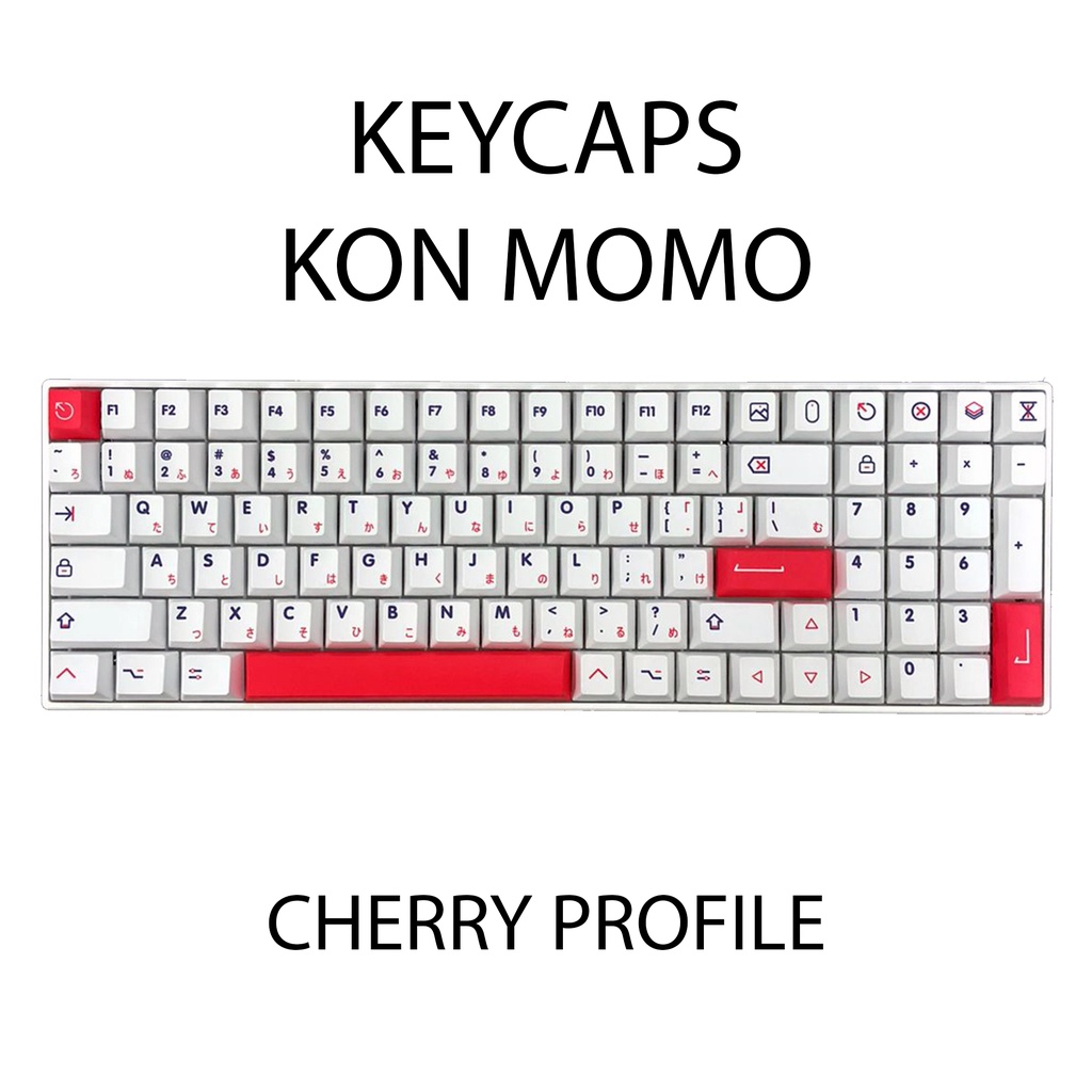 Keycaps KON MOMO PBT CHERRY PROFILE Sublime MECHANICAL KEYBOARD ...