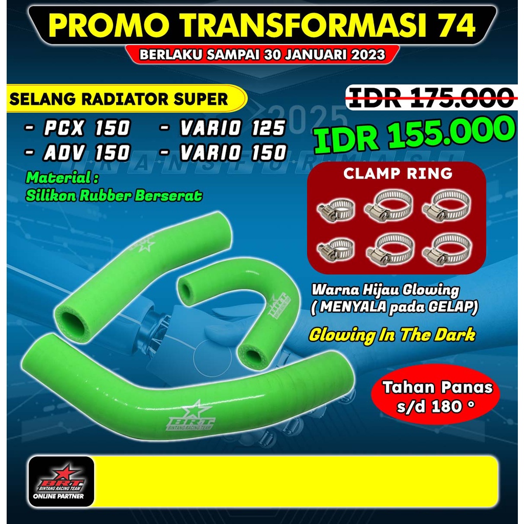 Brt PCX 150/ADV 150/Vario 125/Vario 150 Super Radiator Hose | Shopee ...