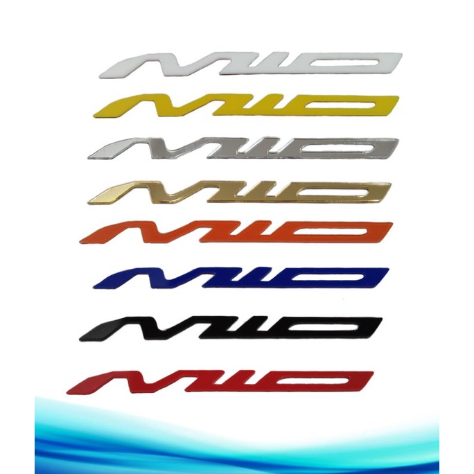 MIO Emblem Sticker (ACRYLIC) | Shopee Philippines