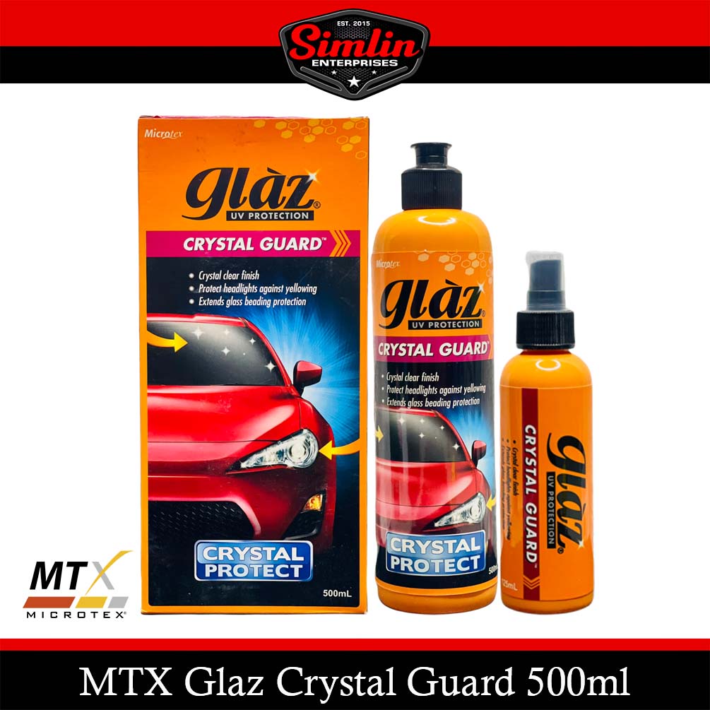 Glaz Crystal Guard 500mL Headlight & Glass Protection Glaz Series ...