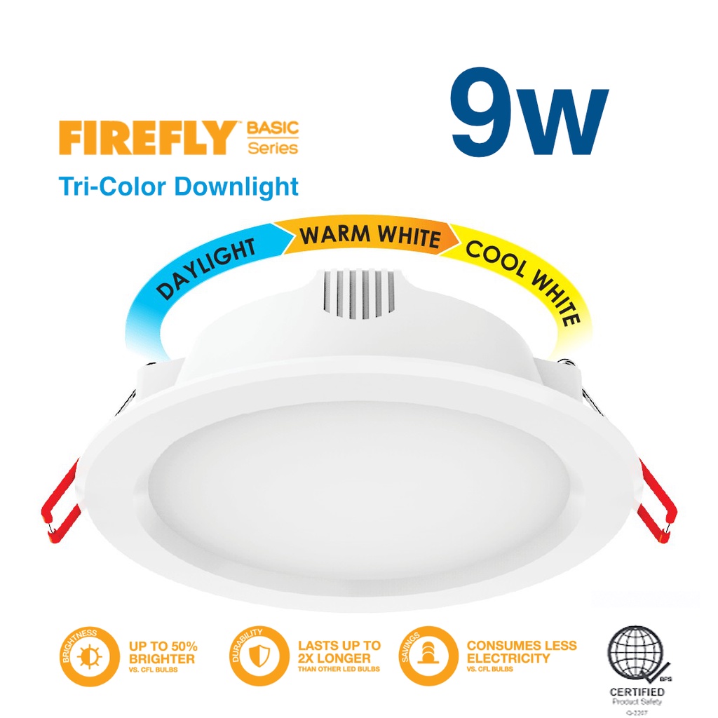 Firefly Basic Series Tri-Color Light Emitting Diode LED Downlight ...