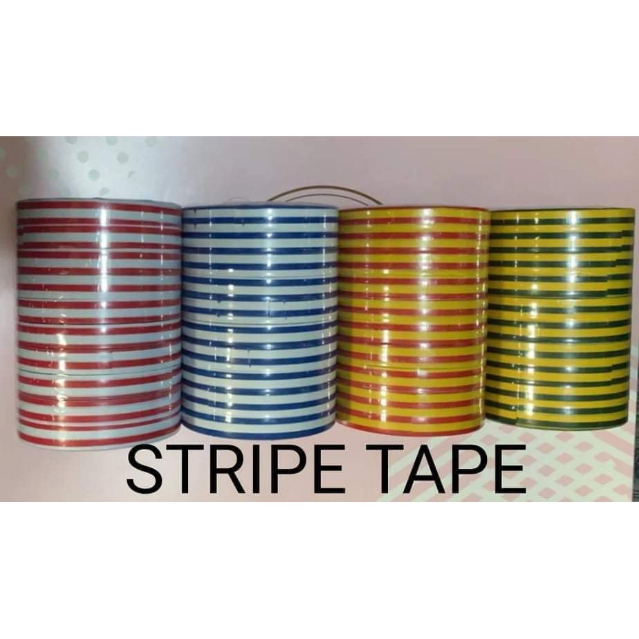 PVC Electrical Marking Tape Stripe Colors Super Thin 20 meters long ...