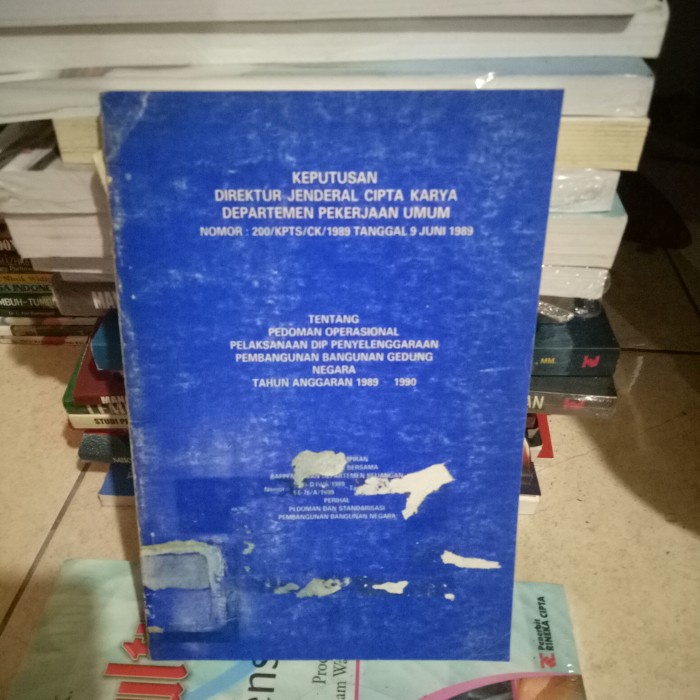 ORI BOOK OF COPYRIGHT JENDERAL ENTREPRENEUR'S WORKS BY DEPARTMENT ...