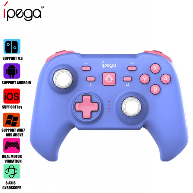 Ipega Pg Sw062c Dual Motor Vibration Wireless Bluetooth Joystick Gamepad Game Controller