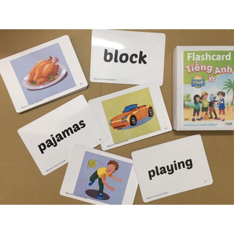 English Flashcard Smart Start 3 (plastic laminated) | Shopee Philippines