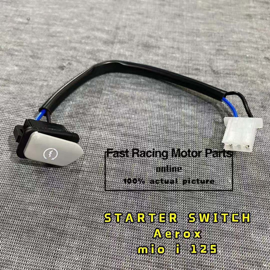 motorcycle starter switch with socket aerox or mio i 125,m3,soul i 125 ...