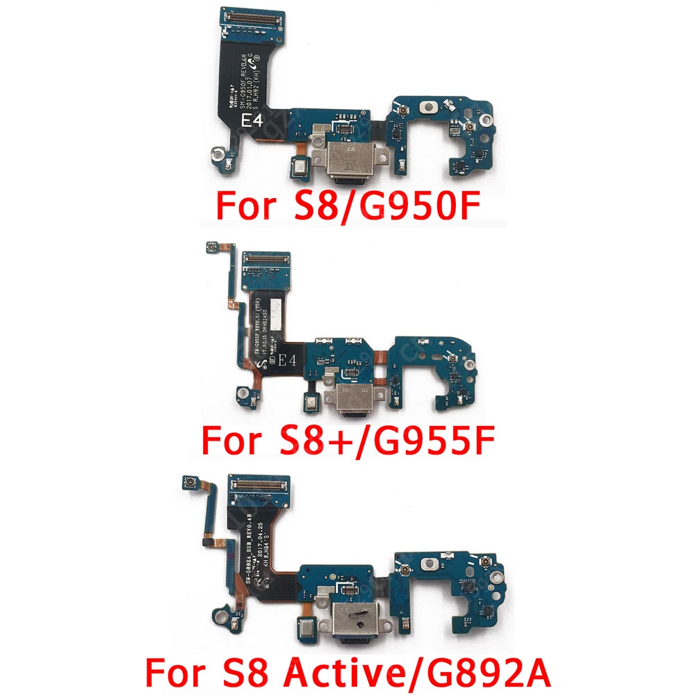 Charging Port For Samsung Galaxy S8 Plus Board USB Connector Ribbon ...