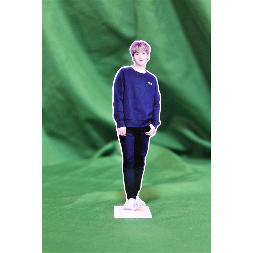KPOP 5 inches | cake topper Bts Standee ♥ FLA 2 Suga | Shopee Philippines