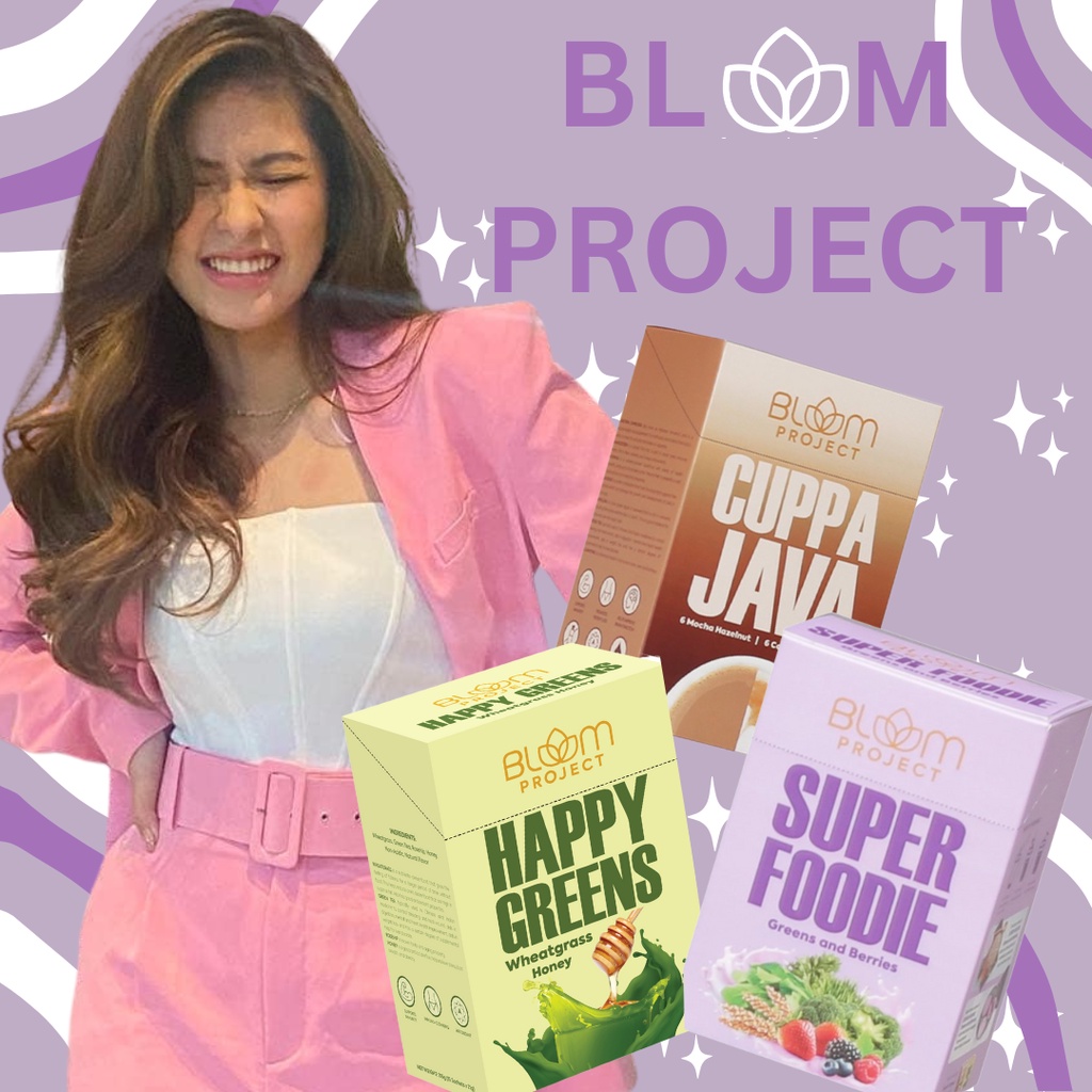 The Bloom Project | Happy Greens | Cuppa Java | Super Foodie | Shopee Philippines