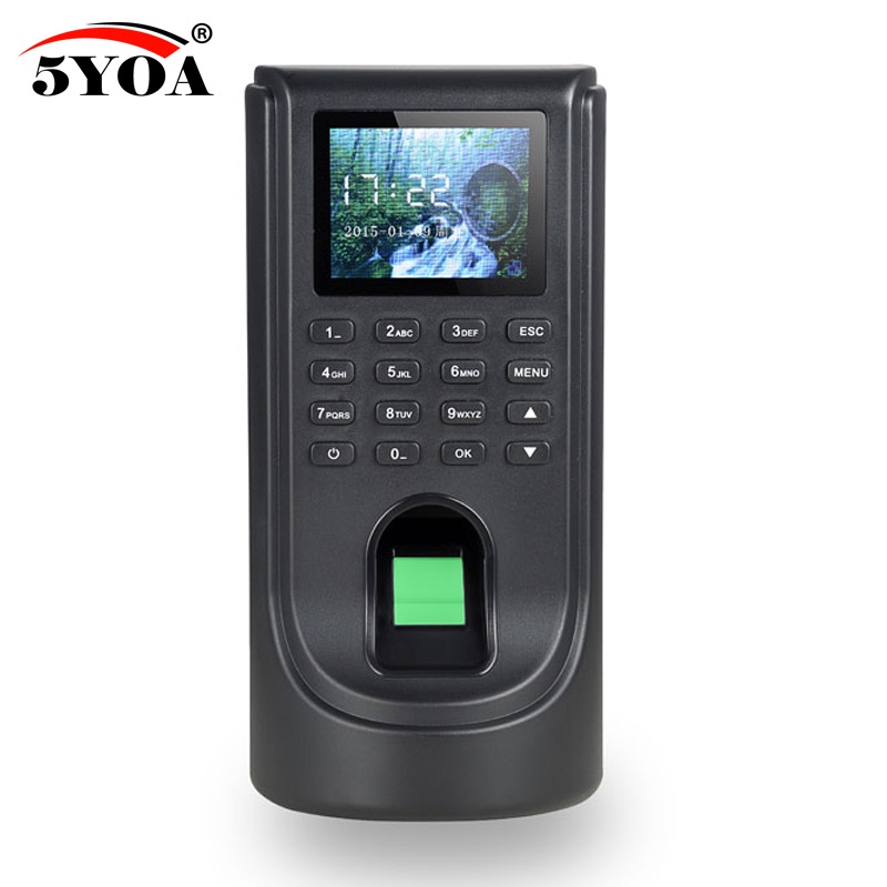 Biometric Fingerprint Access Control Attendance Machine Tcp Ip Digital Electric Reader Scanner