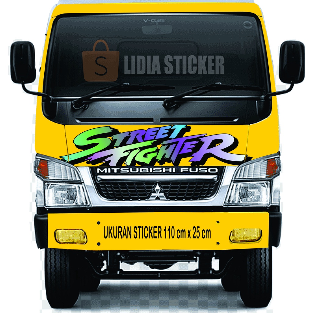 Canter STREET FIGHTER CABIN Truck Sticker | Shopee Philippines