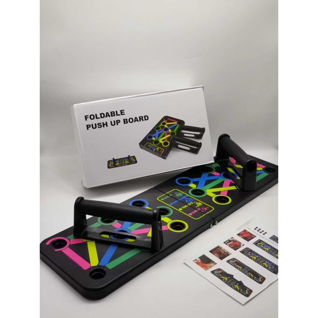 Multi function muscle board Push-up board folding multi-functional ...