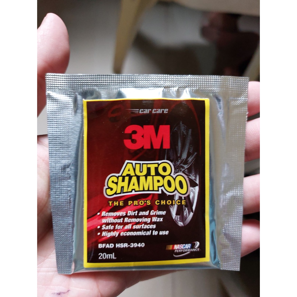 3M Auto Shampoo / Car Shampoo 20ml 1pc ONLY | Shopee Philippines