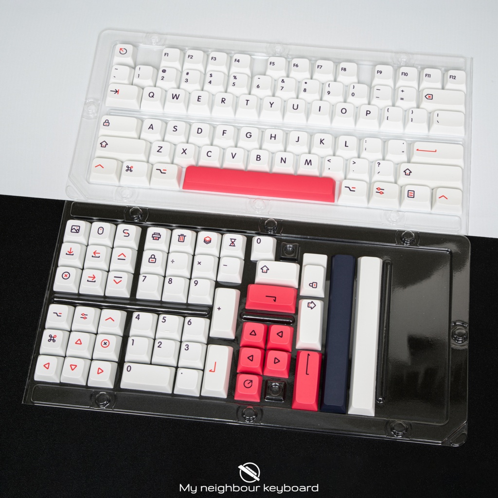 Red Line V2 PBT Dye Sub Keycaps/Keycap Set | Shopee Philippines