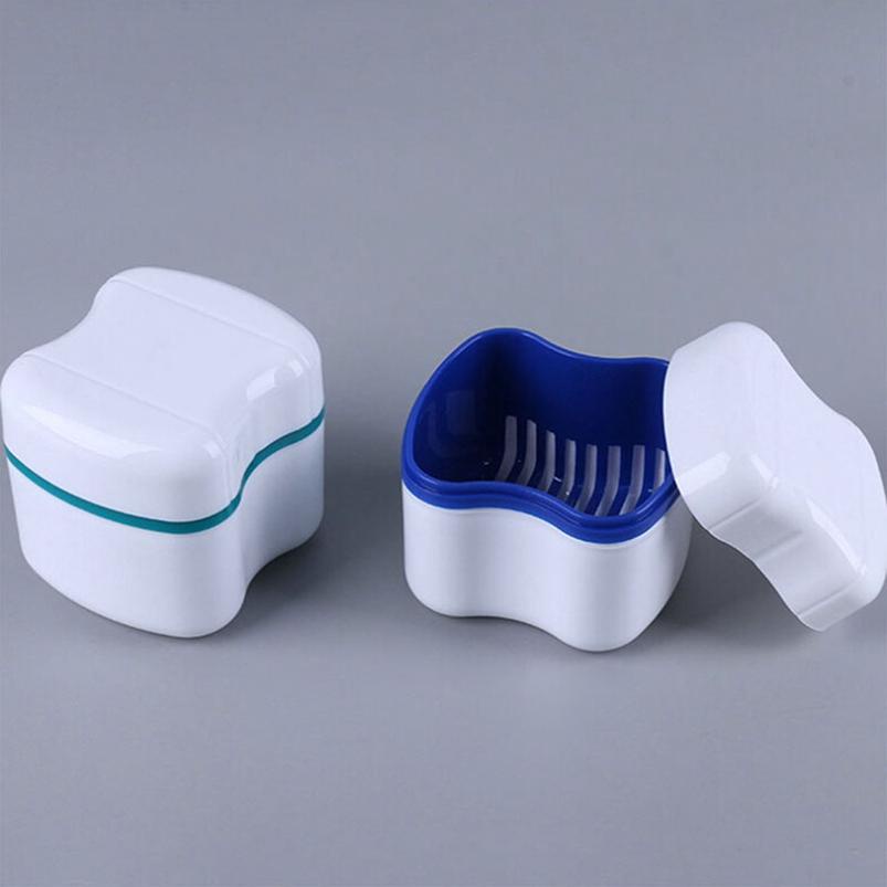 Container Denture Case Denture Box Travel Pocket Holder Outdoor Storage ...