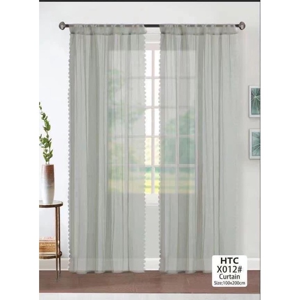 window curtain 100*210cm | Shopee Philippines