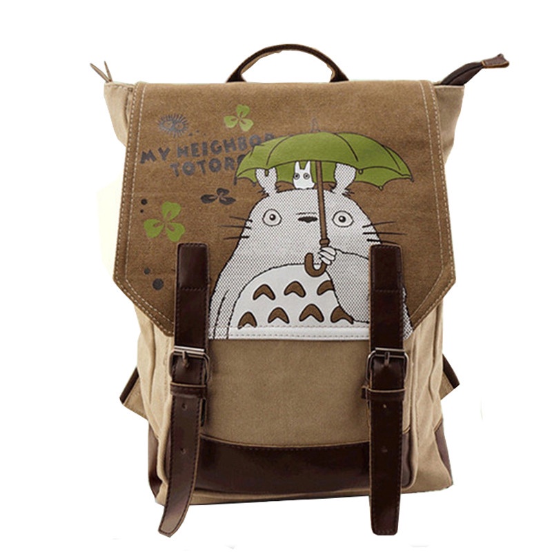 Backpack Women Anime Totoro Neighbor Cartoon Schoolbag Natsume Girls ...