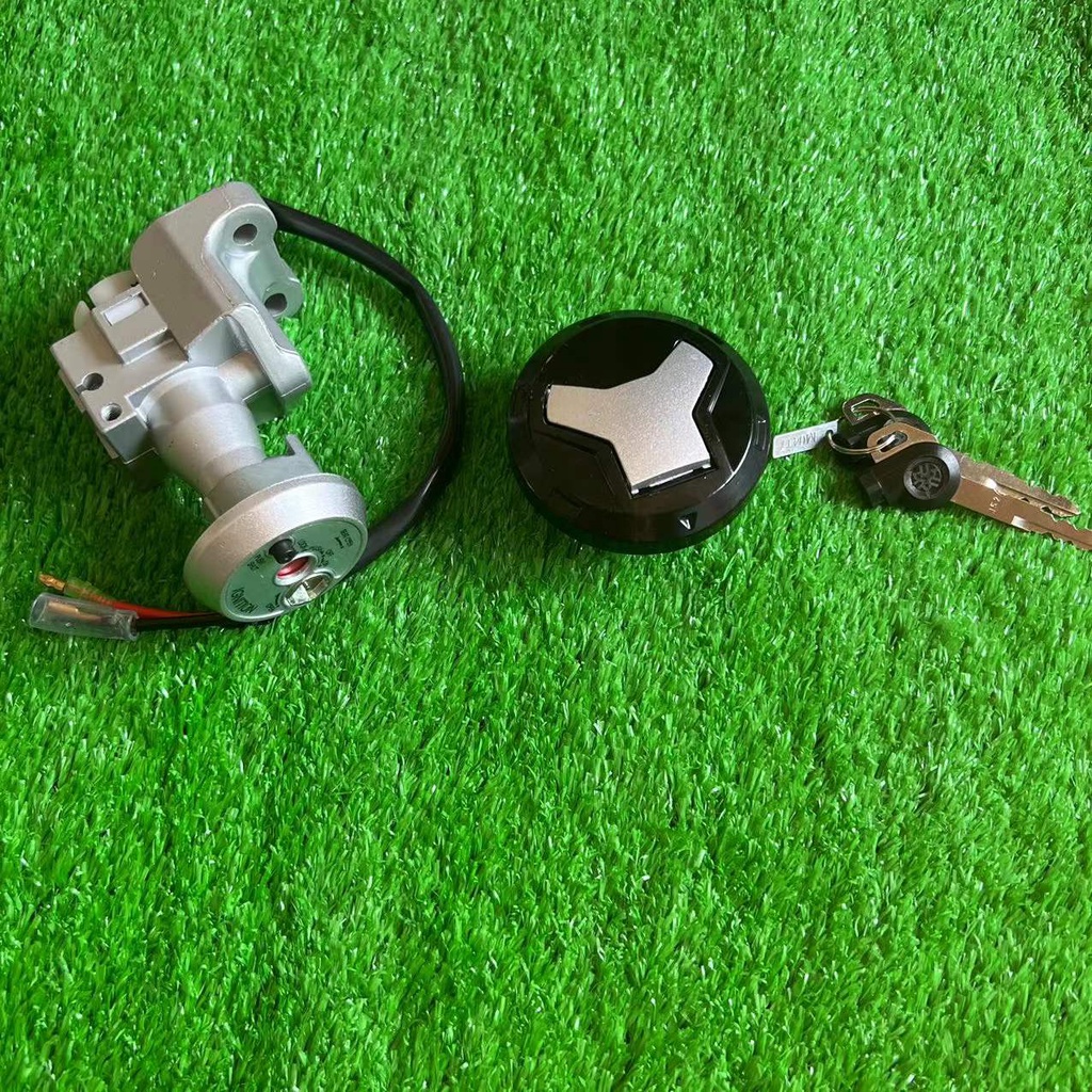 motorcycle ignition switch key and fuel gas tank cap set nmax standard ...