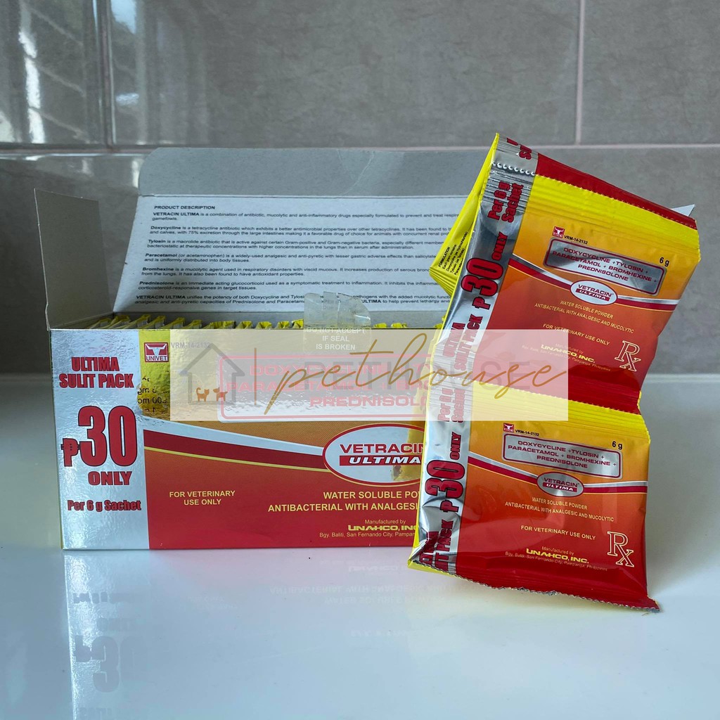 Vetracin Ultima (sold per sachet) | Shopee Philippines
