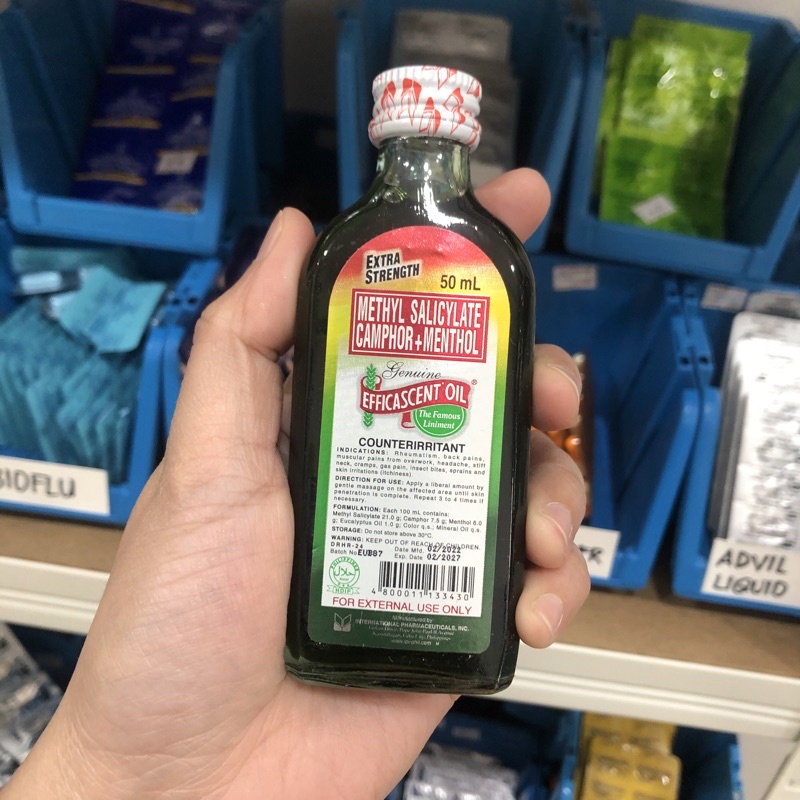 Efficascent Oil Xtra Strength 50ml | Shopee Philippines