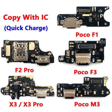 New USB Charger Charging Port For Xiaomi Poco F1 F2 Pro M3 F3 X2 X3 Pro ...