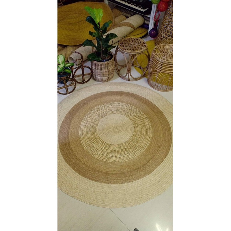 Ilokana Handicrafts Native Buri Mat/Carpet 5ft/60" | Shopee Philippines