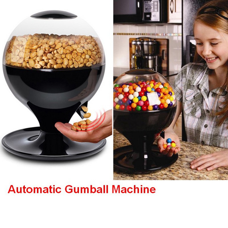 Dispenser Automatic Sensor ABS Gumball Mini Bubble Gum Candy Machine ...