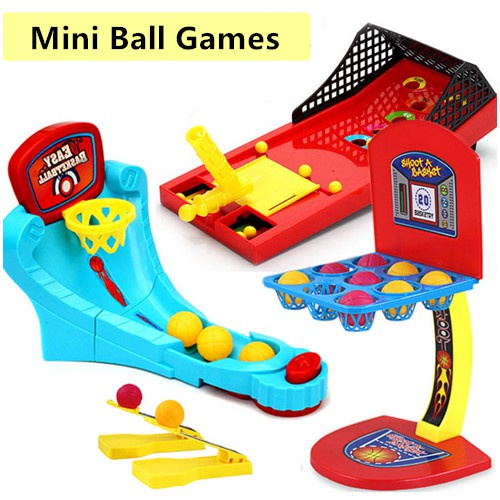 Mini Basketball Arcade Ball Games Desktop Table Basketball Shooting ...
