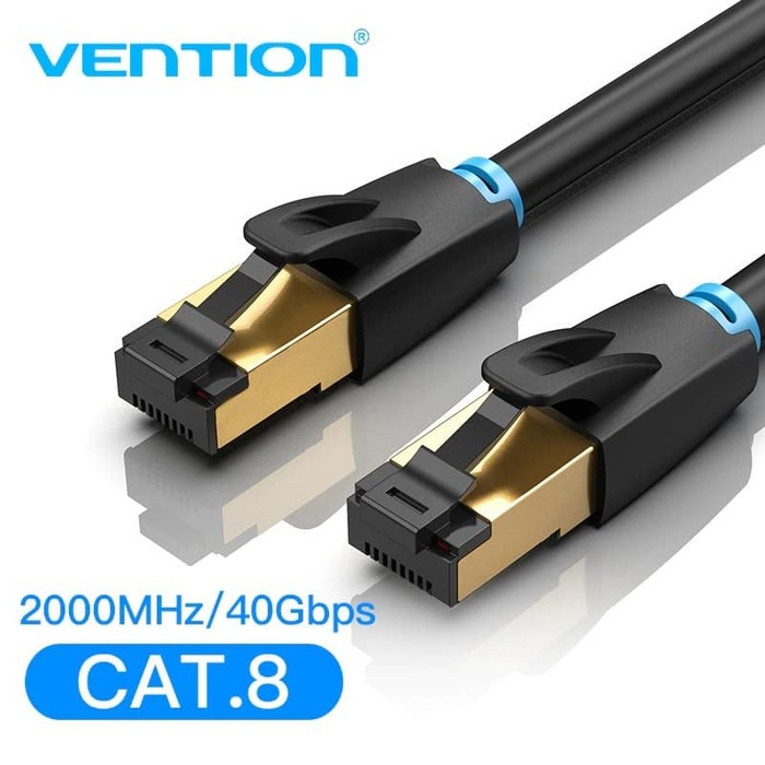 Vention LAN Cable 10M Cat8 RJ45 Gigabit Ethernet SSTP/SFTP for PC ...