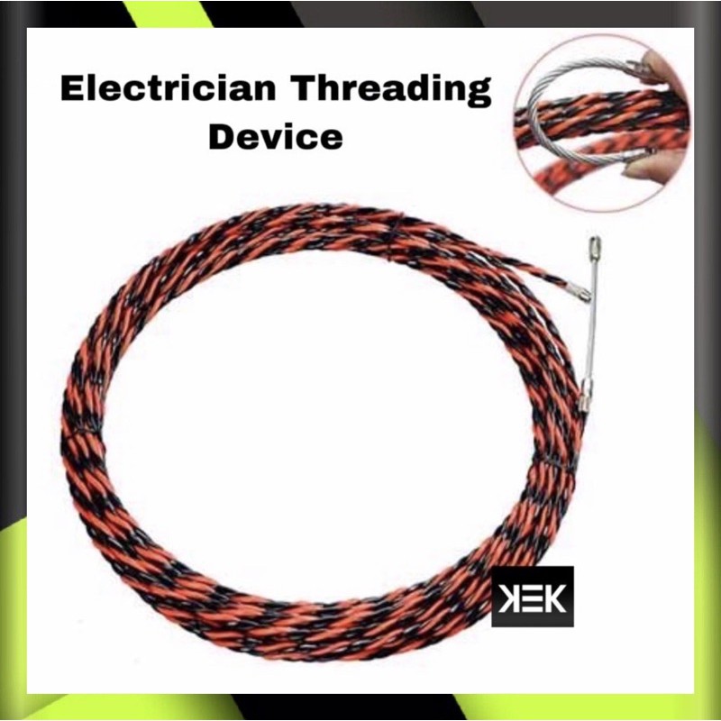 Electrician Wire Threading Device Binders Kit Cable Guider Puller ...