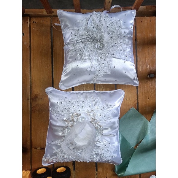 Wedding Pillows Accessories Arrhae and Ring | Shopee Philippines