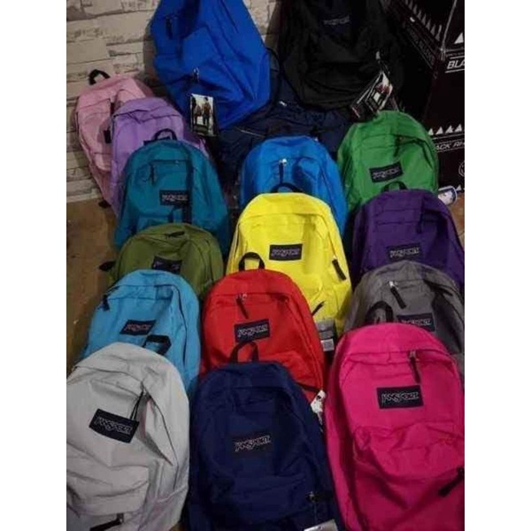 JanSport Authentic Plain Backpack Superbreak | Shopee Philippines