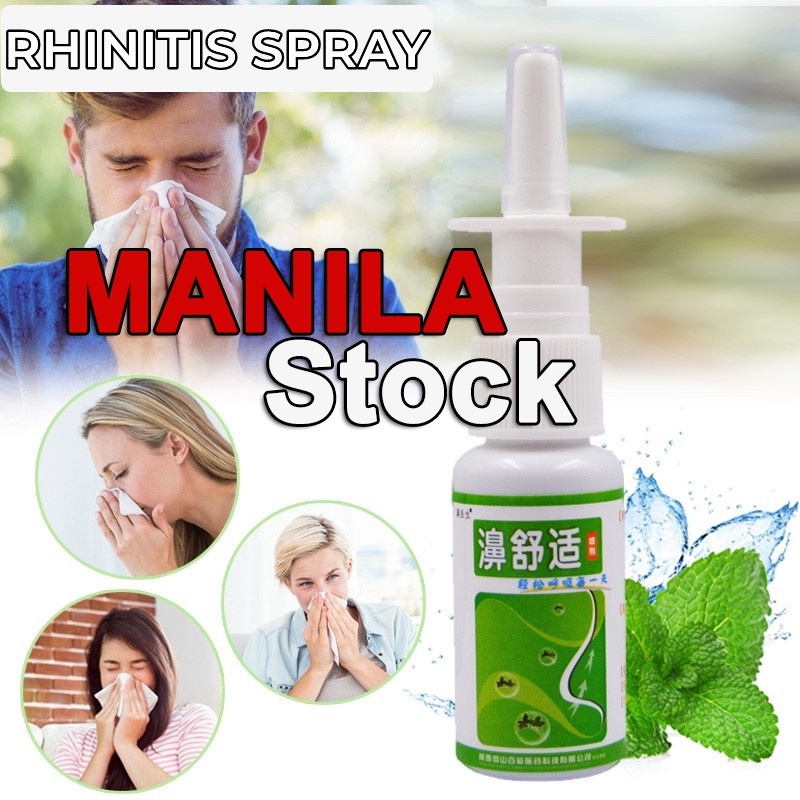 Herbal Rhinitis Nasal Sprays Chronic Sinusitis Treatment Spray Chinese ...