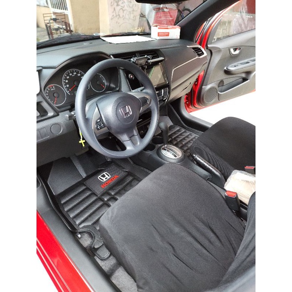 Honda Brio 2019 to 2022 Premium Diamond Deep Dish Matting | Shopee ...