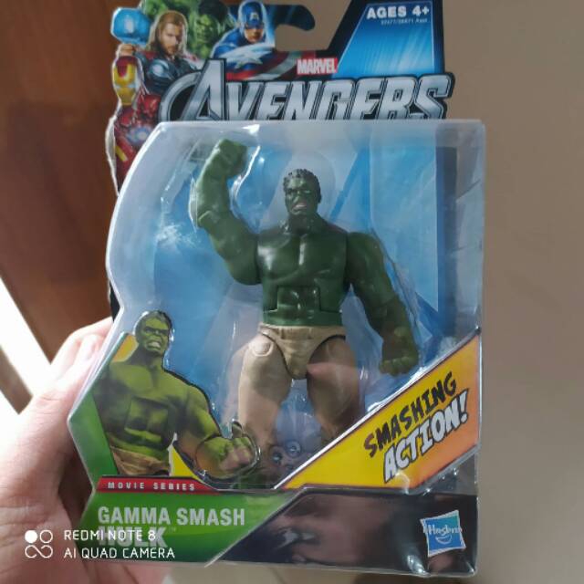 Action Figure Hulk Smashing Avengers By Hasbro Tinggi Around 3.75 Inch ...