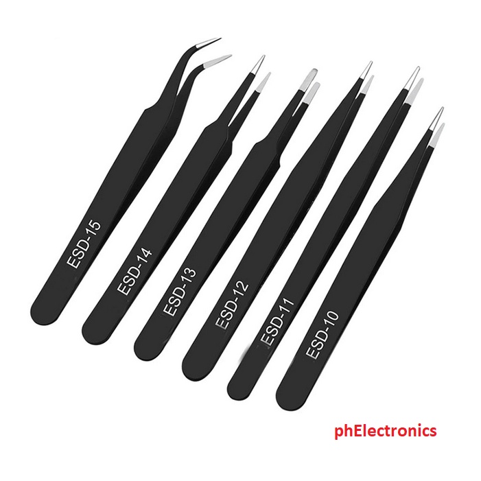 Tweezers Anti-static tweezers Tweezer ESD10 ESD11 ESD12 ESD13 ESD14 ...