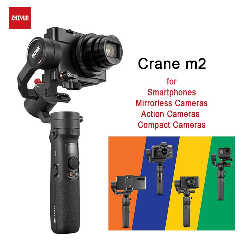 ZHIYUN Crane M2 Handheld Gimbal Stabilizer 3-axis Portable Gimbal for ...